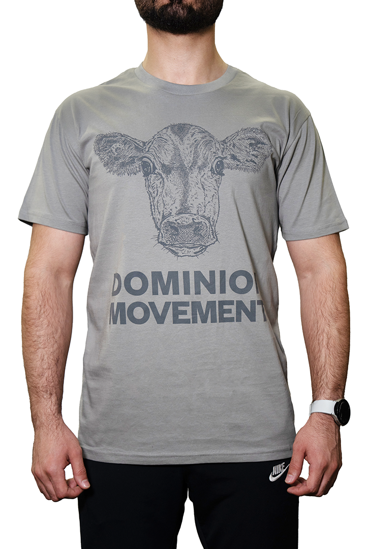 Dominion Movement Calf Sketch T-Shirt (new design) – Farm Transparency ...