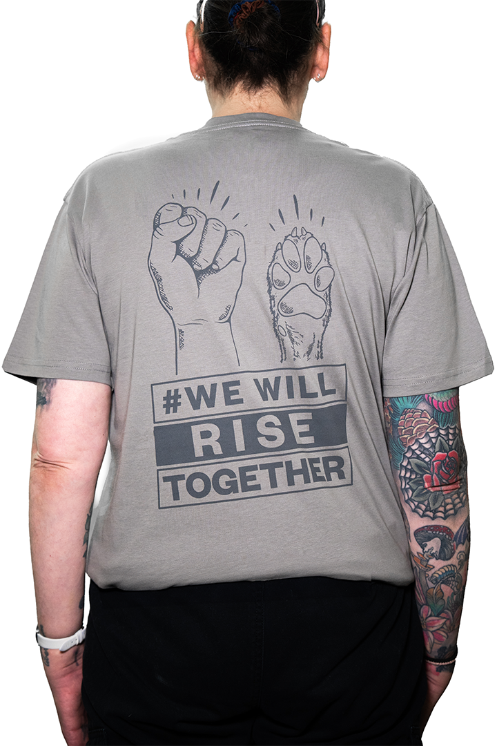 Dominion Movement Calf Sketch T-Shirt (new design) – Farm Transparency ...